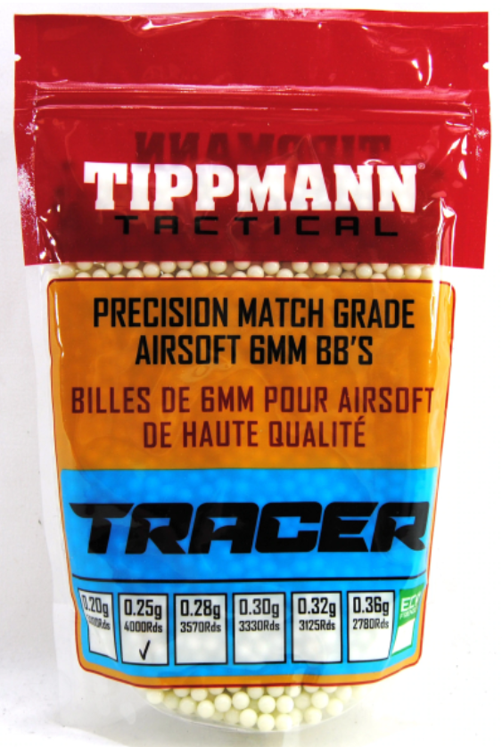 Tippmann Tactical - TRACER Precision Match Grade Airsoft 6mm BB's ...